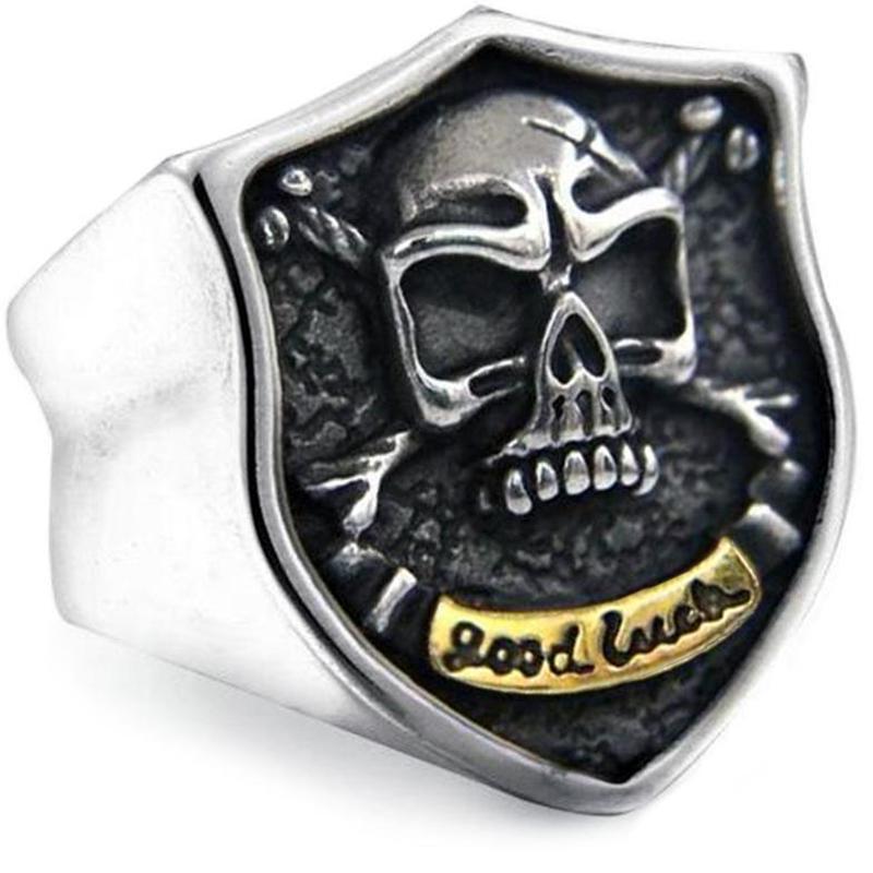 Dödskallering Good Luck | Skull Cult