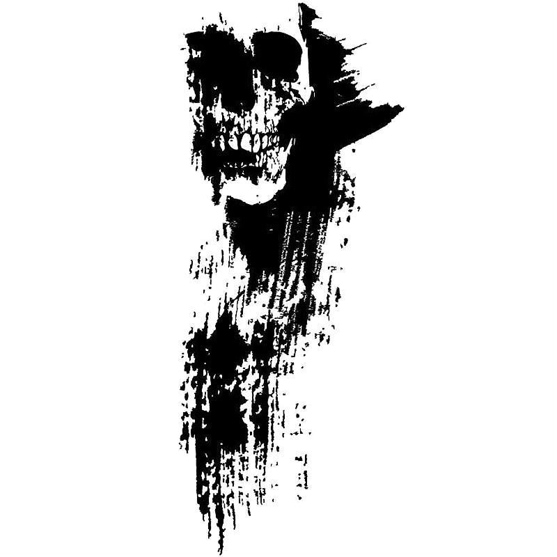 Sticker Dödskalle Siluett | Skull Cult